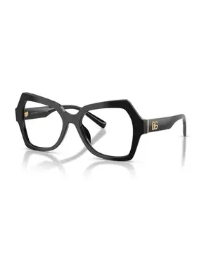 Dolce & Gabbana Butterfly Eyeglasses - Black