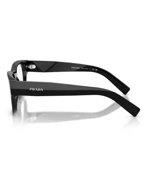 Prada Square Eyeglasses - Black