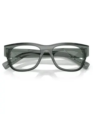 Prada Square Eyeglasses - Transparent Gray