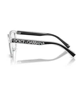 Dolce & Gabbana Square Frame Eyeglasses - Crystal