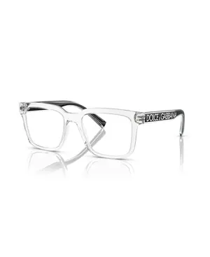 Dolce & Gabbana Square Frame Eyeglasses - Crystal