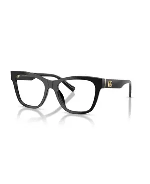Dolce & Gabbana Square Acetate Eyeglasses - Black