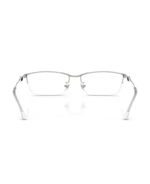 DIESEL® Rectangle Eyeglasses - Shiny Silver