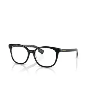 Burberry Square Frame Eyeglasses - Black,vintage