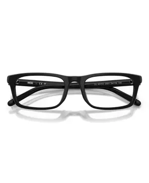 DIESEL® Rectangular Eyeglasses - Solid Black