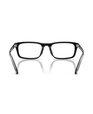 DIESEL® Rectangular Eyeglasses - Solid Black