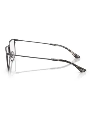 Brooks Brothers Rectangle Eyeglasses - Gunmetal