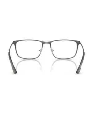 Brooks Brothers Rectangle Eyeglasses - Gunmetal