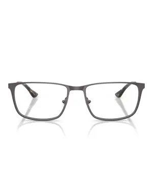 Brooks Brothers Rectangle Eyeglasses - Gunmetal
