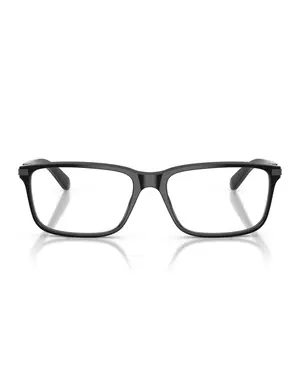 Brooks Brothers B Rectangle Eyeglasses - Black