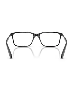 Brooks Brothers B Rectangle Eyeglasses - Black
