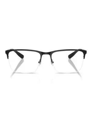 Brooks Brothers Rectangle Eyeglasses - Black