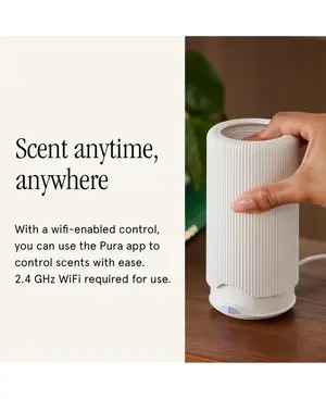 PURA Plus Smart Fragrance Diffuser For Large Spaces Adjustable Smart Home Diffuser With Automatic Fragrance Vial Detection