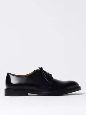 DOUCAL'S Brushed Leather Derby Shoes - Ebony