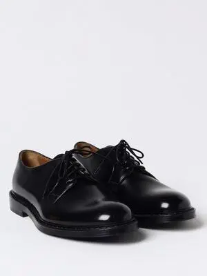 DOUCAL'S Brushed Leather Derby Shoes - Ebony