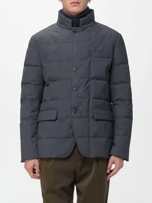 FAY Quilted Jacket - Grey