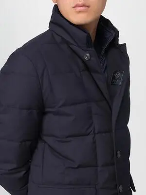 FAY Quilted Jacket - Navy