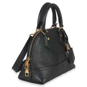 LOUIS VUITTON Monogram Empreinte Neo Alma Bb - Black