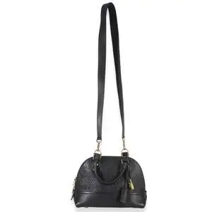 LOUIS VUITTON Monogram Empreinte Neo Alma Bb - Black