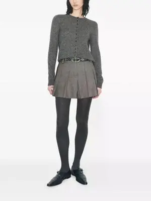 Tory Burch Wool Pleated Shorts
