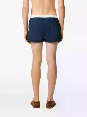 Ami Drawstring Swim Shorts - Blue