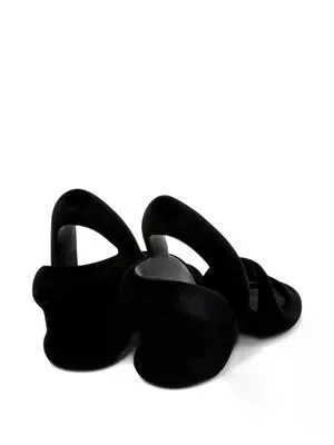 Camper Kobarah Heeled Sandals - Black