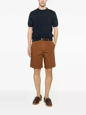 Canali Textured Short-sleeve T-shirt