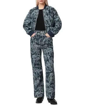 ALLSAINTS Blake High Rise Wide Leg Jeans