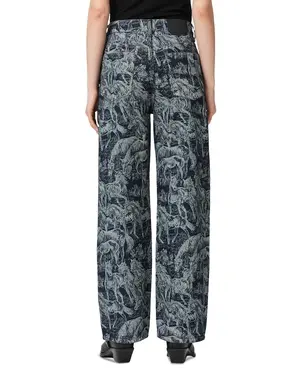 ALLSAINTS Blake High Rise Wide Leg Jeans