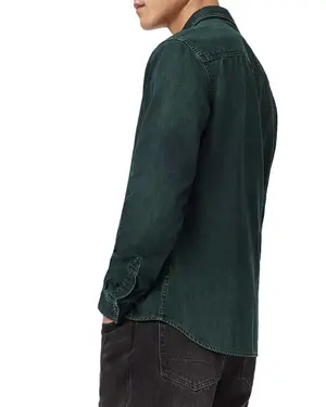 ALLSAINTS Gleason Denim Shirt - Phantom Blue