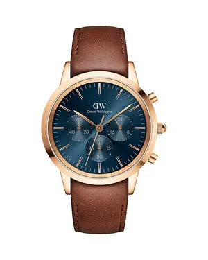 DANIEL WELLINGTON Iconic Chronograph 42mm - Open Pink