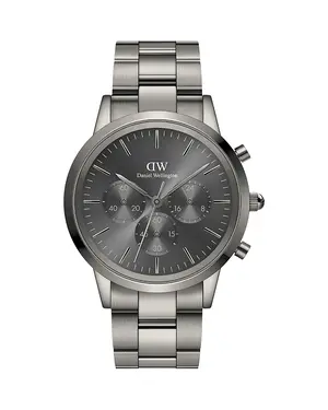 DANIEL WELLINGTON Iconic Chronograph 42mm - Grey