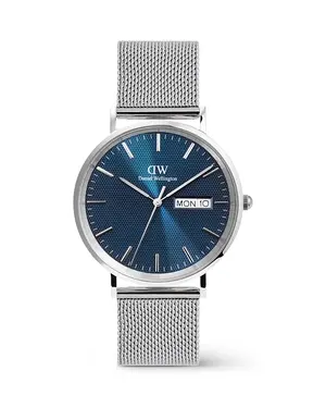 DANIEL WELLINGTON Classic Day Date 40mm Watch - Silver