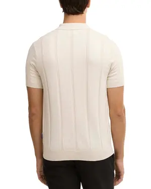 Barbour Wellburn Stripe Polo Shirt - Oatmeal