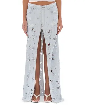 HAIKURE Gana Skirt - Light Blue