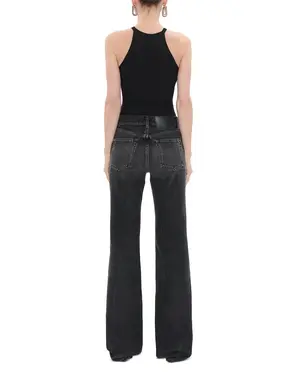 HAIKURE Flora Mid-rise Flare Leg Jeans
