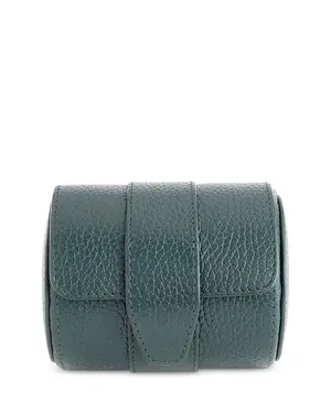 ROYCE NEW YORK Single Watch Travel Roll - Dark Green