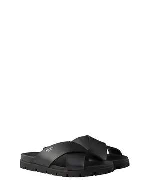 Prada Heeled Slides Slipper For Men