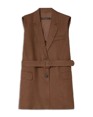 Marina Rinaldi Mrnorli Sleeveless Blazer