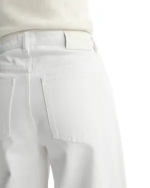 DL1961 Miro High Rise Barrel Jeans - White Foundry