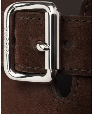 Prada Suede Mules - Brown