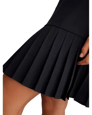 HOBBS LONDON Tina Pleated Hem Dress