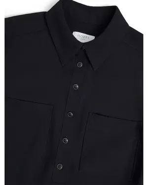HOBBS LONDON Tina Pleated Hem Dress