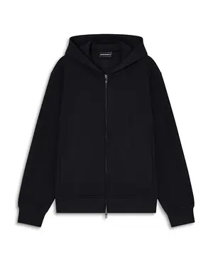 Emporio Armani Travel Essentials Interlock Zip Up Sweatshirt