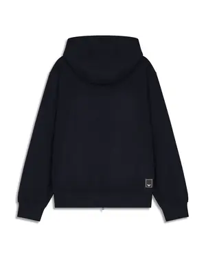 Emporio Armani Travel Essentials Interlock Zip Up Sweatshirt