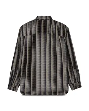 Emporio Armani Lyocell & Viscose Blend Shirt