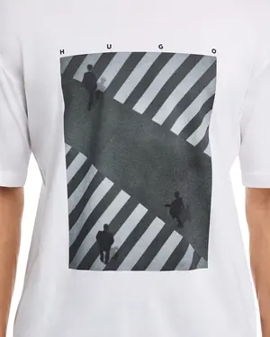 Hugo Dodger Graphic T-shirt - White