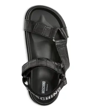 Moschino Strappy Platform Sandals