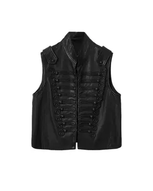 ALLSAINTS Rummy Leather Vest