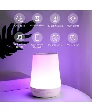 MOMCOZY Smart Baby Sound Machine App Remote Control Wn01